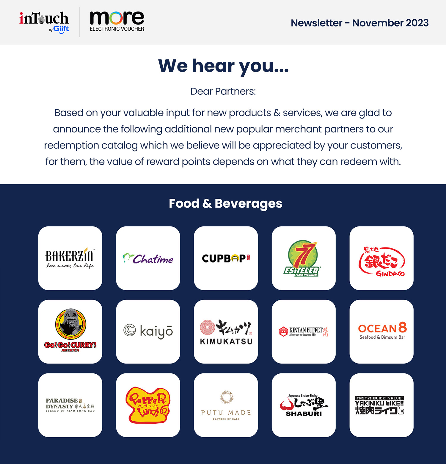 inTouch | End-to-end loyalty solutions provider